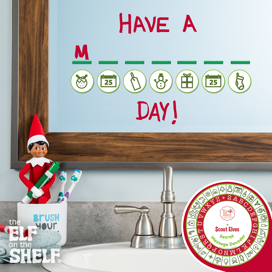 Christmas Code Cracker The Elf On The Shelf Christmas Code Cracker The Elf On The Shelf