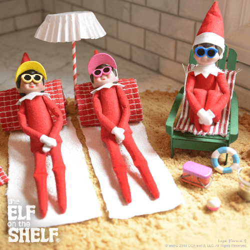 Vacation Day | The Elf on the Shelf