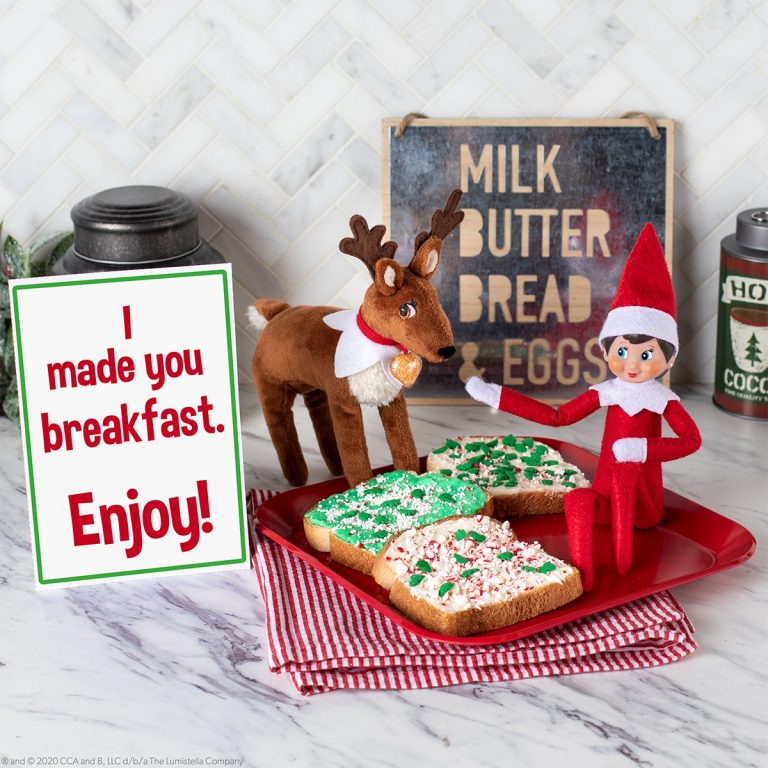Breakfast…Scout Elf Style! | The Elf on the Shelf