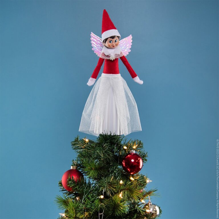 The Cutest Tree Topper | The Elf on the Shelf