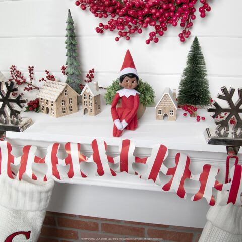Wrapping Paper Garland | The Elf on the Shelf