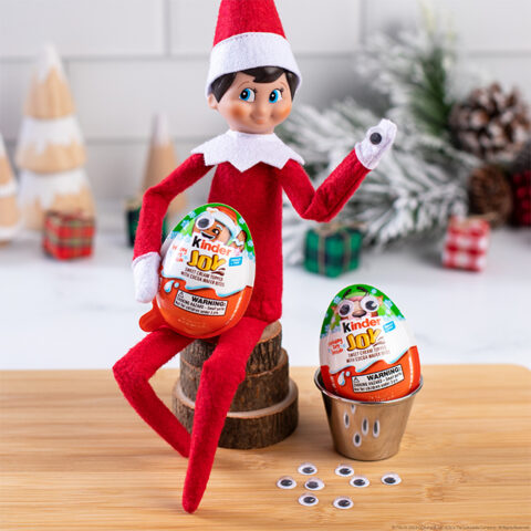 Three Adorable Kinder Joy® Elf Ideas | The Elf on the Shelf