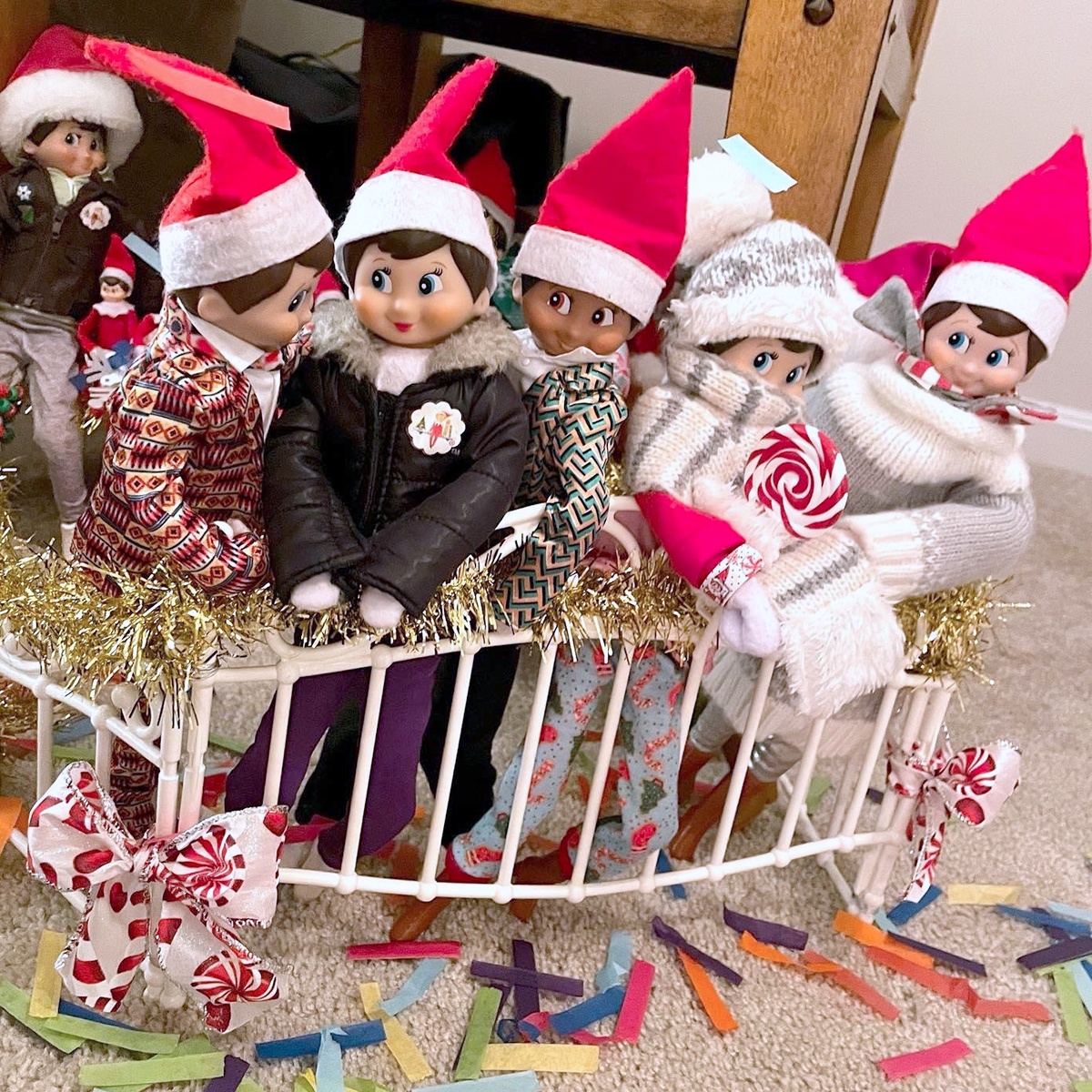 Bundled Up For Winter | The Elf on the Shelf