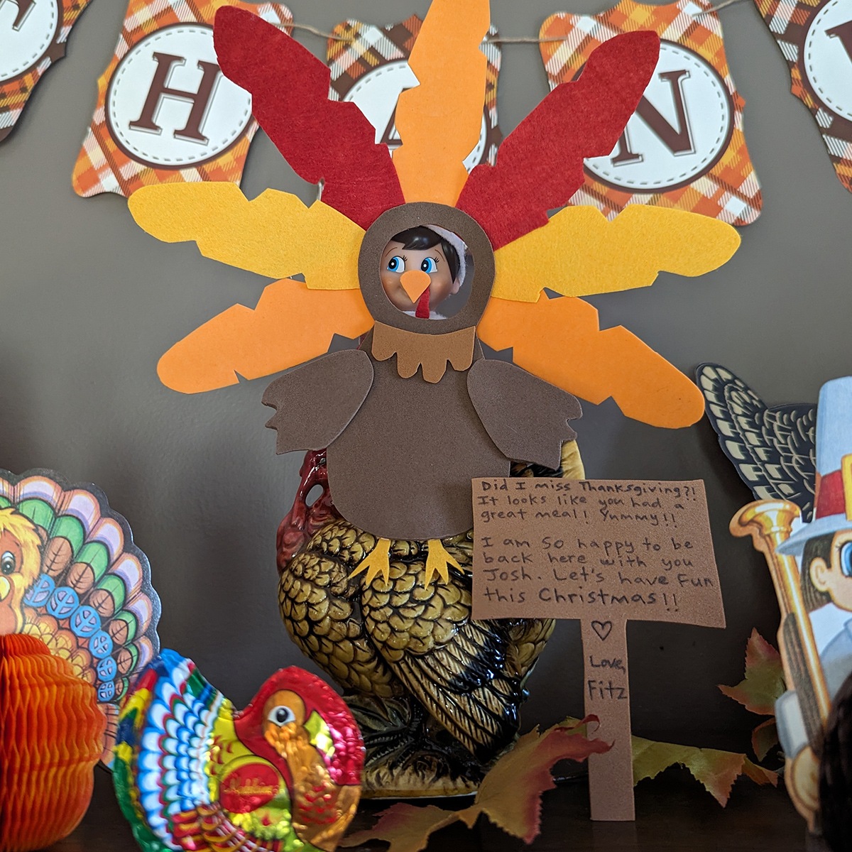 Give Thanks | The Elf on the Shelf