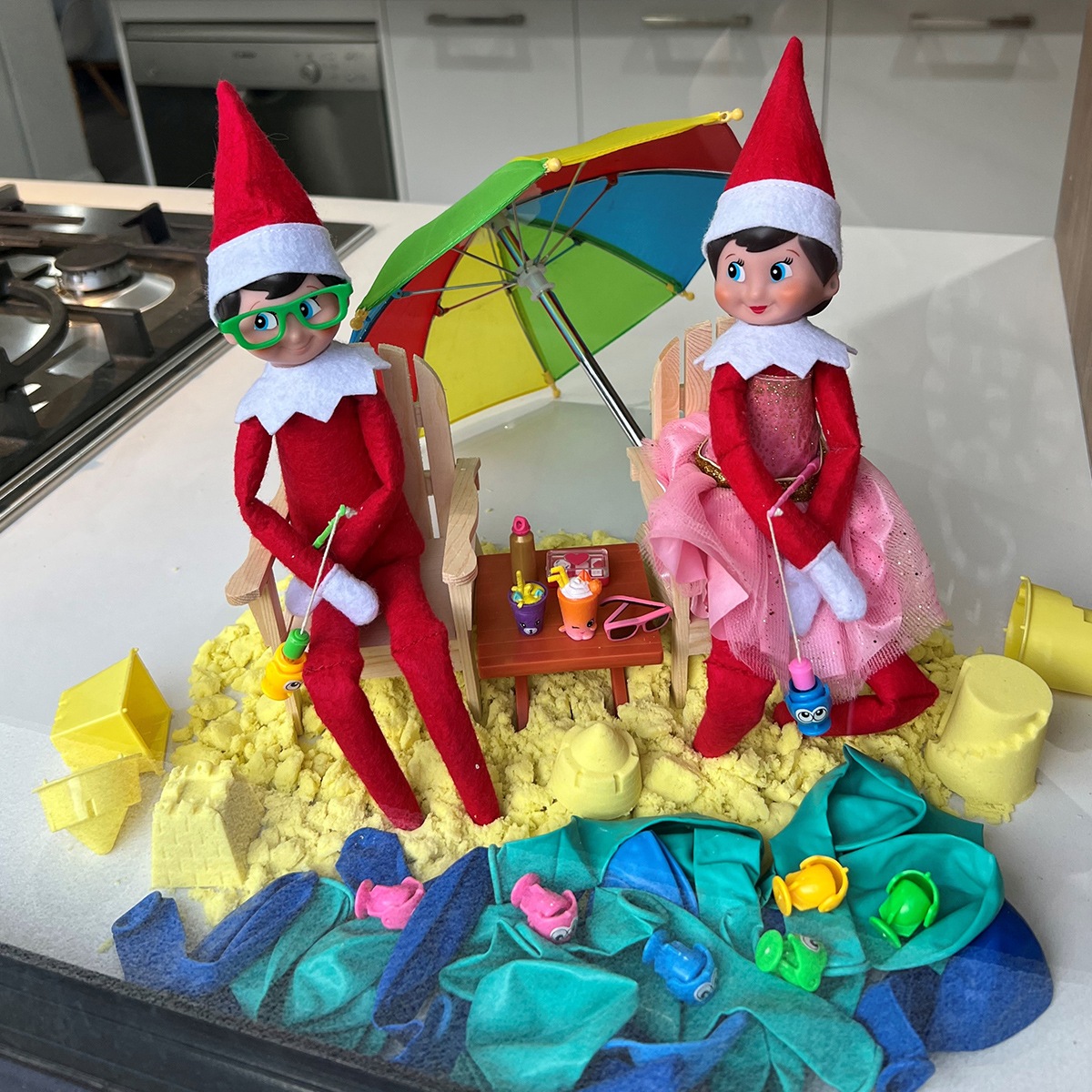 Let's Go to the Beach! | The Elf on the Shelf