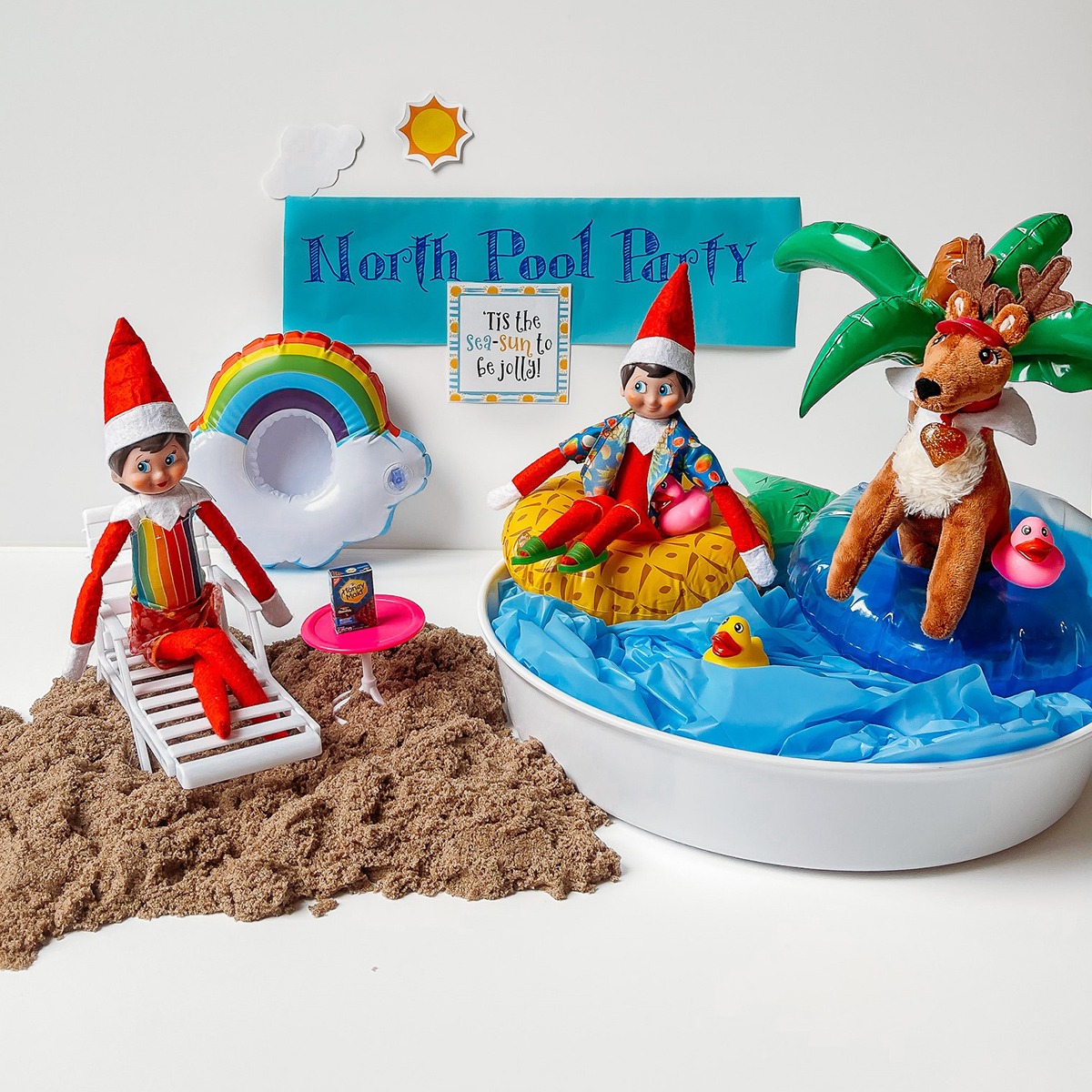 North Pool Party | The Elf on the Shelf