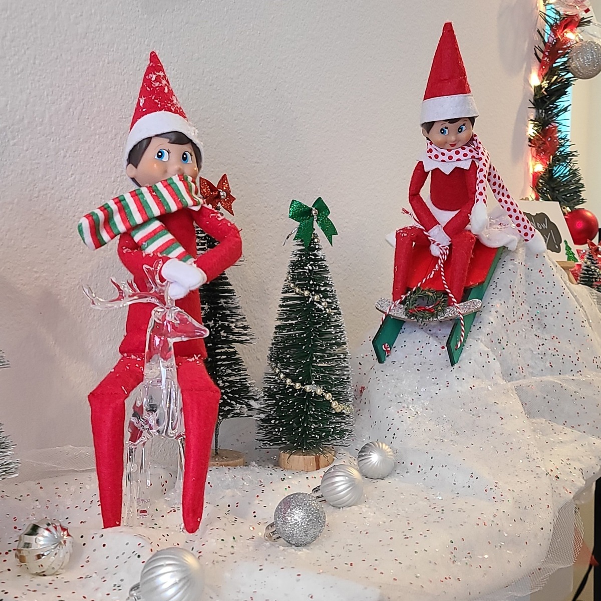 Scout Elf Sledding Team | The Elf on the Shelf