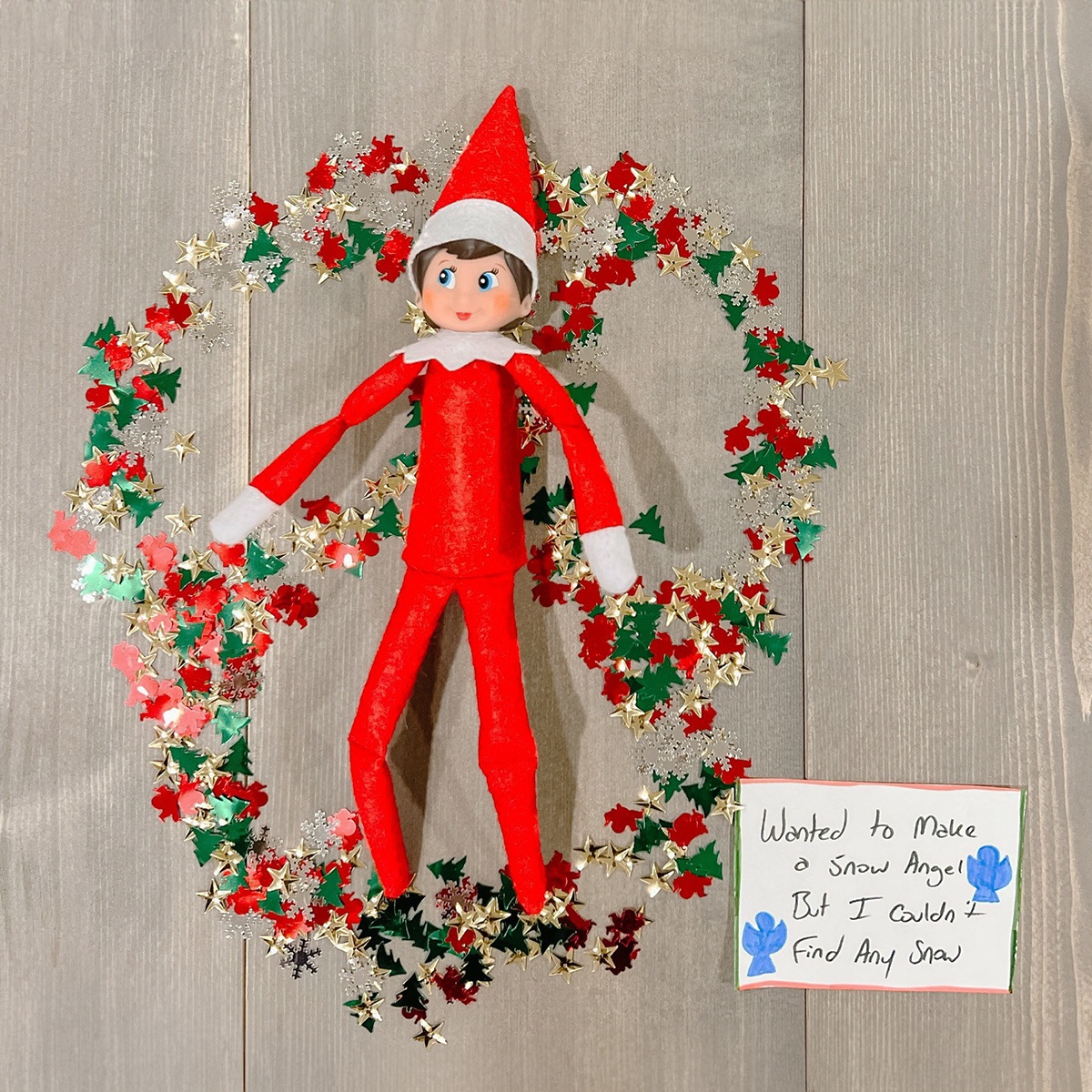 Scout Elf Snow Angel | The Elf on the Shelf