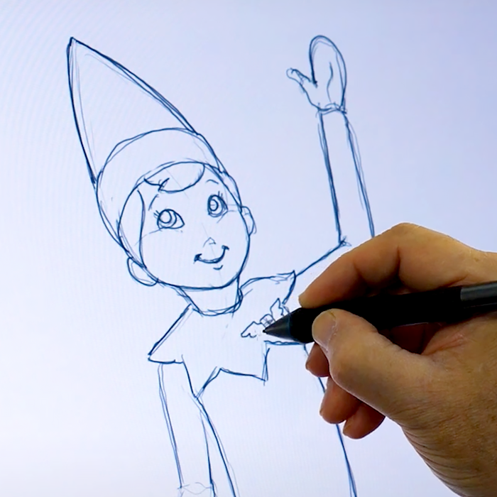 Cocoa with Joe: How to Draw Scout Elf Captain Video | The Elf on the Shelf