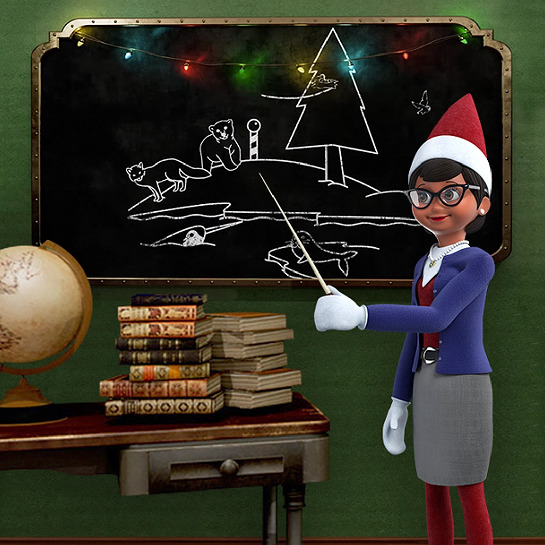 Arctic Animals | Official Scout Elf School Video | The Elf on the Shelf Santaverse | The Elf on ...
