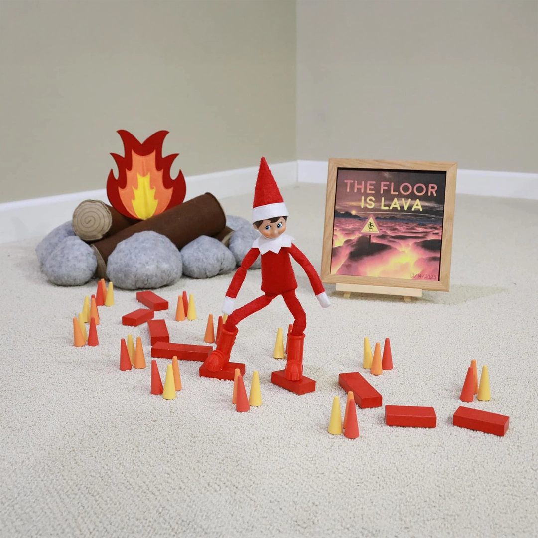 The Floor is Lava | The Elf on the Shelf