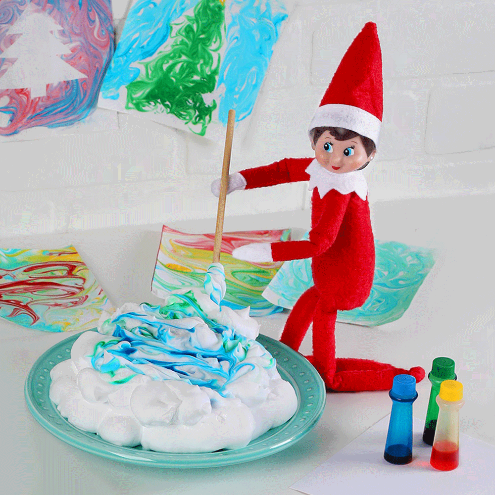 Shaving Cream Craft Projects for Kids | The Elf on the Shelf