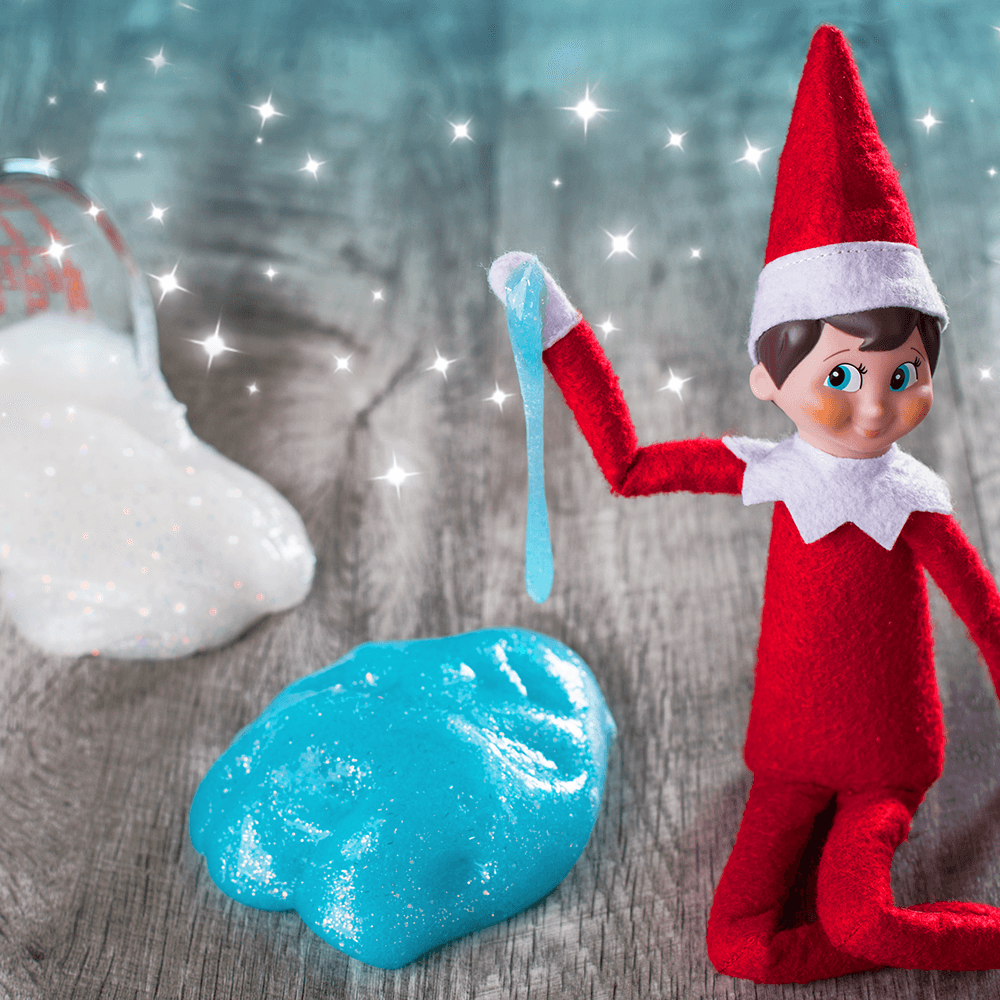 DIY North Pole Glitter Slime | The Elf on the Shelf