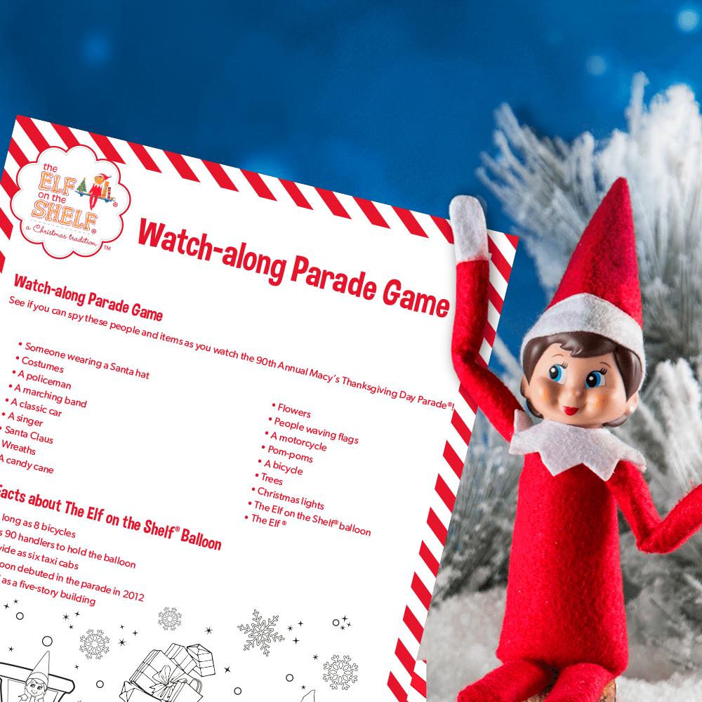 A Game to Entertain Kids on Thanksgiving Morning | The Elf on the Shelf