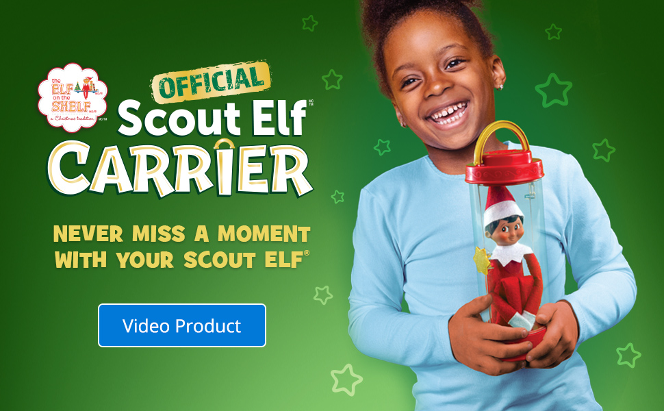 Scout Elf Carrier - Elf On The Shelf Australia